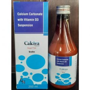 Calcium Carbonate, Vitamin D3 and Lysine Syrup
